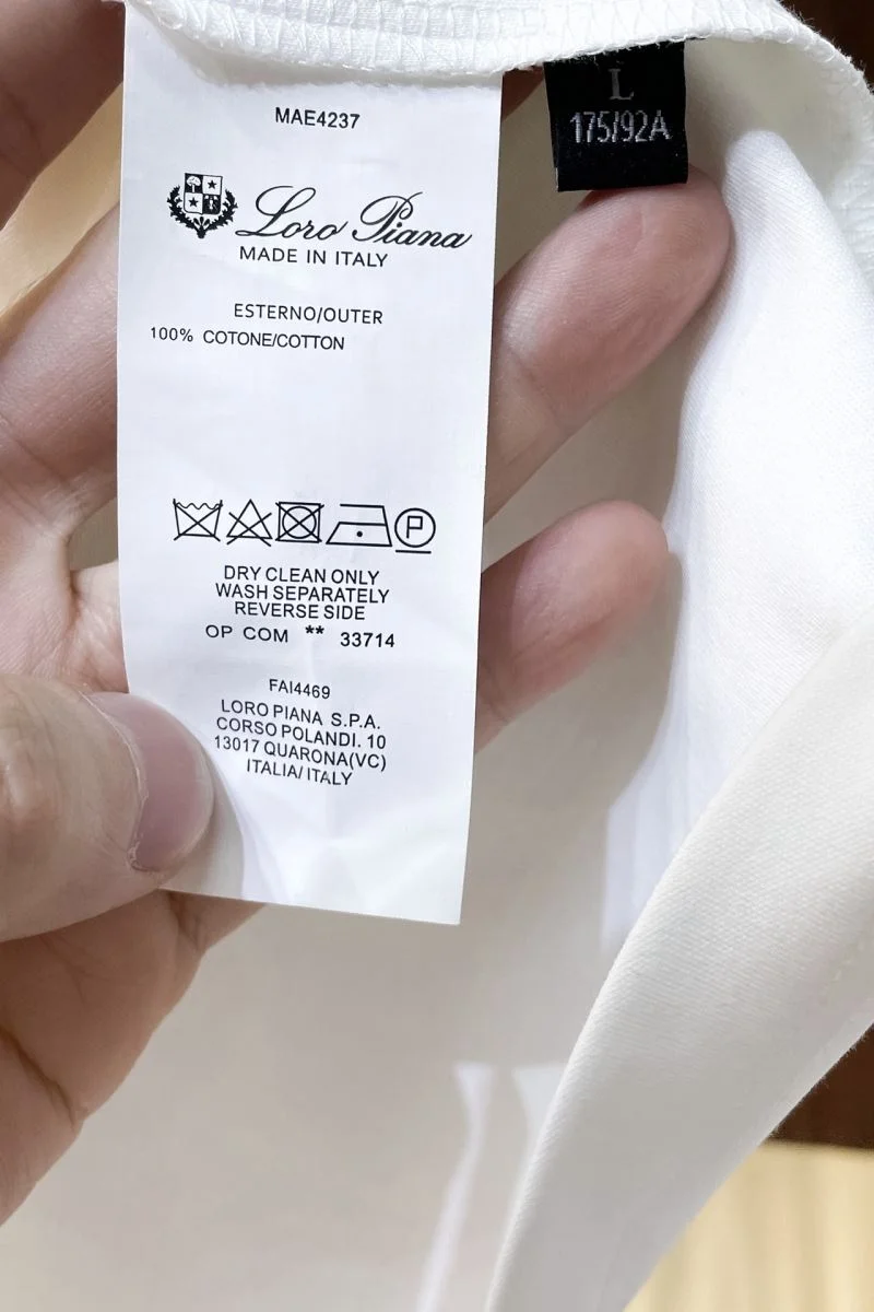 1:1 copy Loro Piana T-Shirts