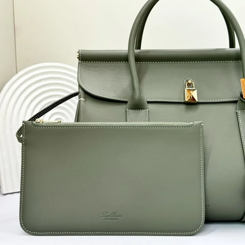 High accuracy Loro Piana Top Handle Bags