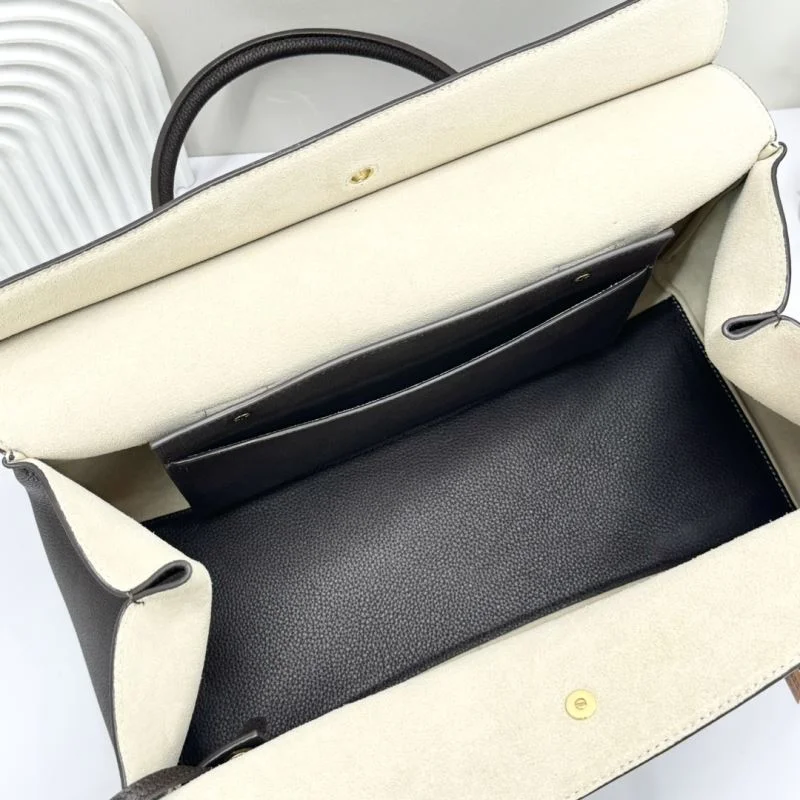 Brand-original Loro Piana Top Handle Bags