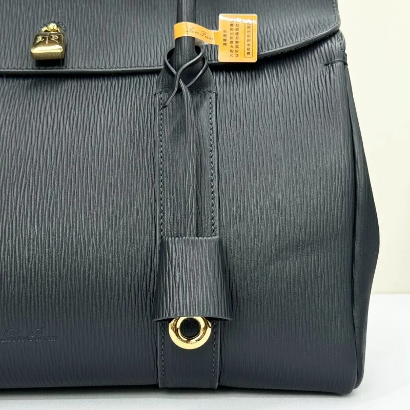 Brand-authenticated Loro Piana Top Handle Bags