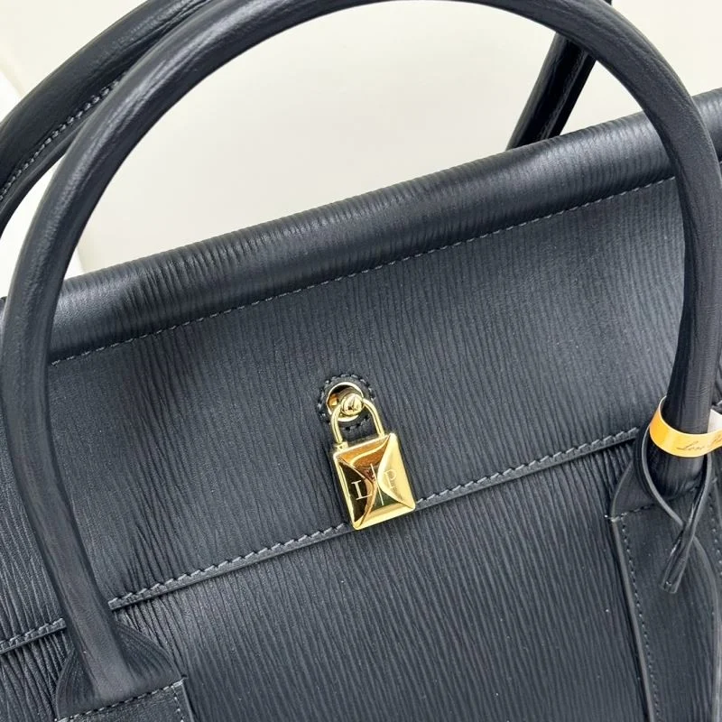 Brand-authenticated Loro Piana Top Handle Bags