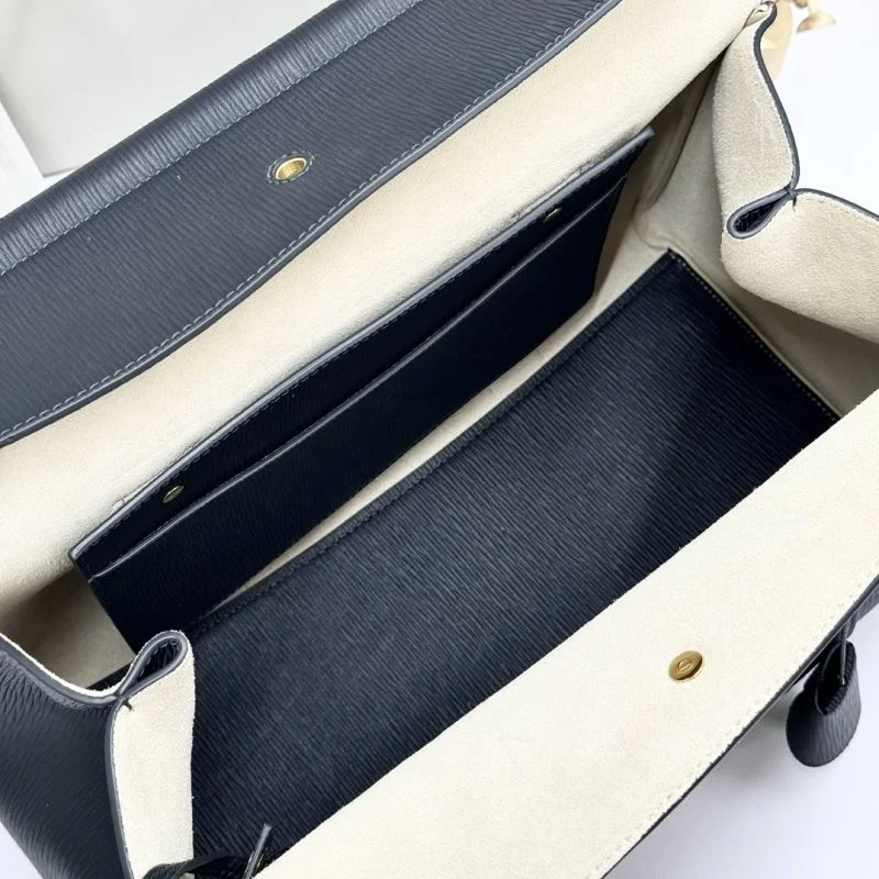 Brand-authenticated Loro Piana Top Handle Bags