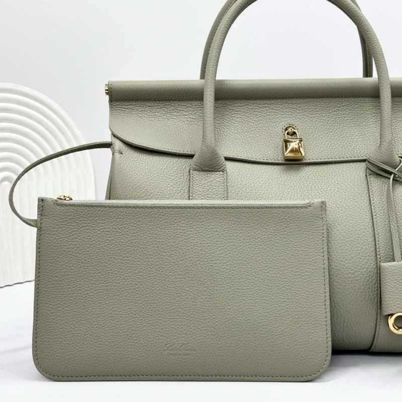 Bargain Loro Piana Top Handle Bags