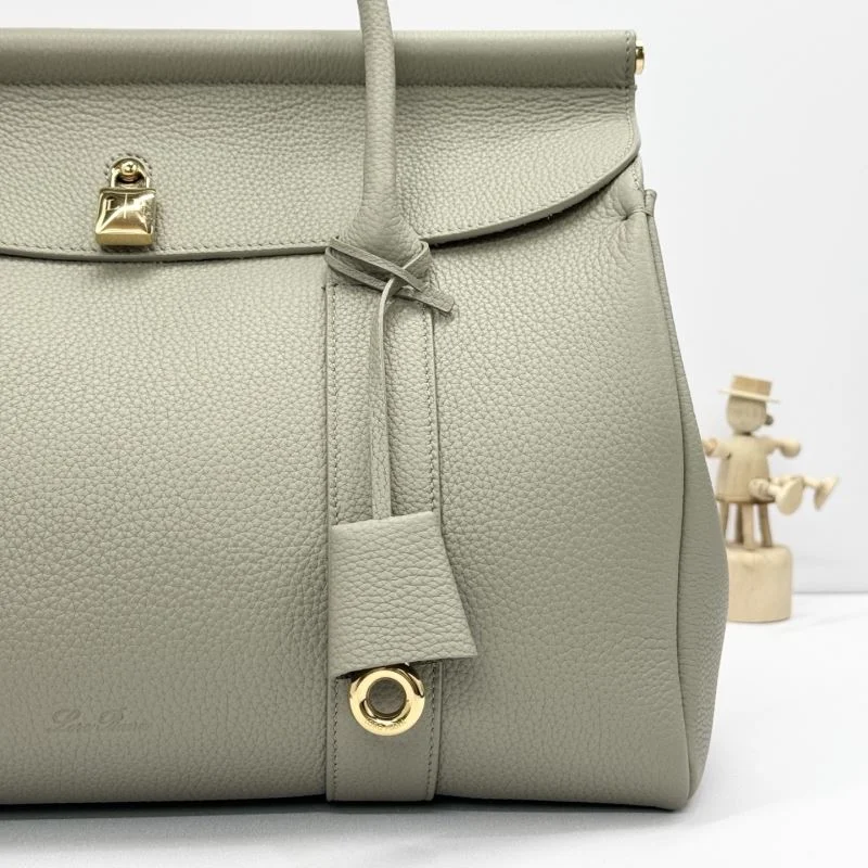 Bargain Loro Piana Top Handle Bags