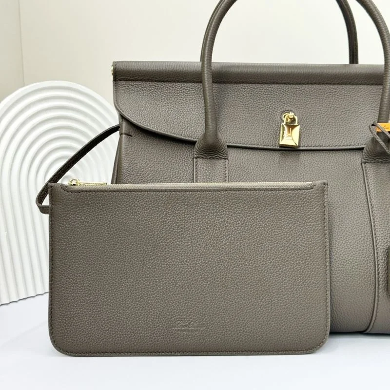 Brand-original Loro Piana Top Handle Bags