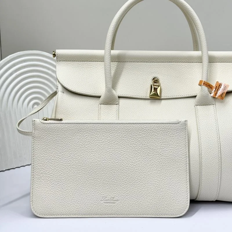 Authentic Loro Piana Top Handle Bags