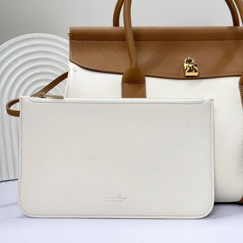 Inexpensive Loro Piana Top Handle Bags