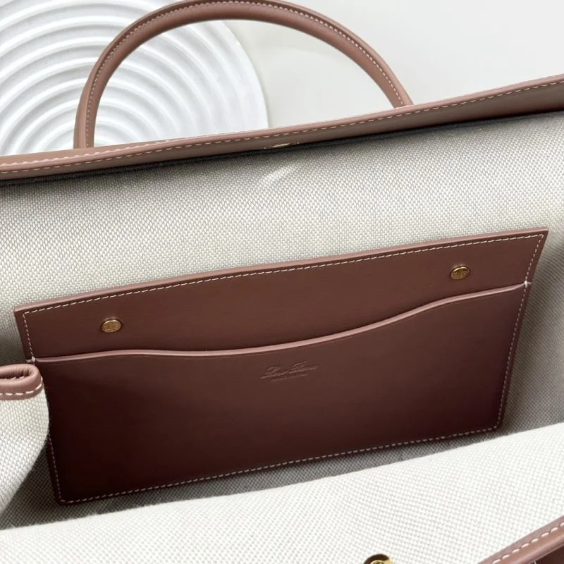 Discounted Loro Piana Top Handle Bags