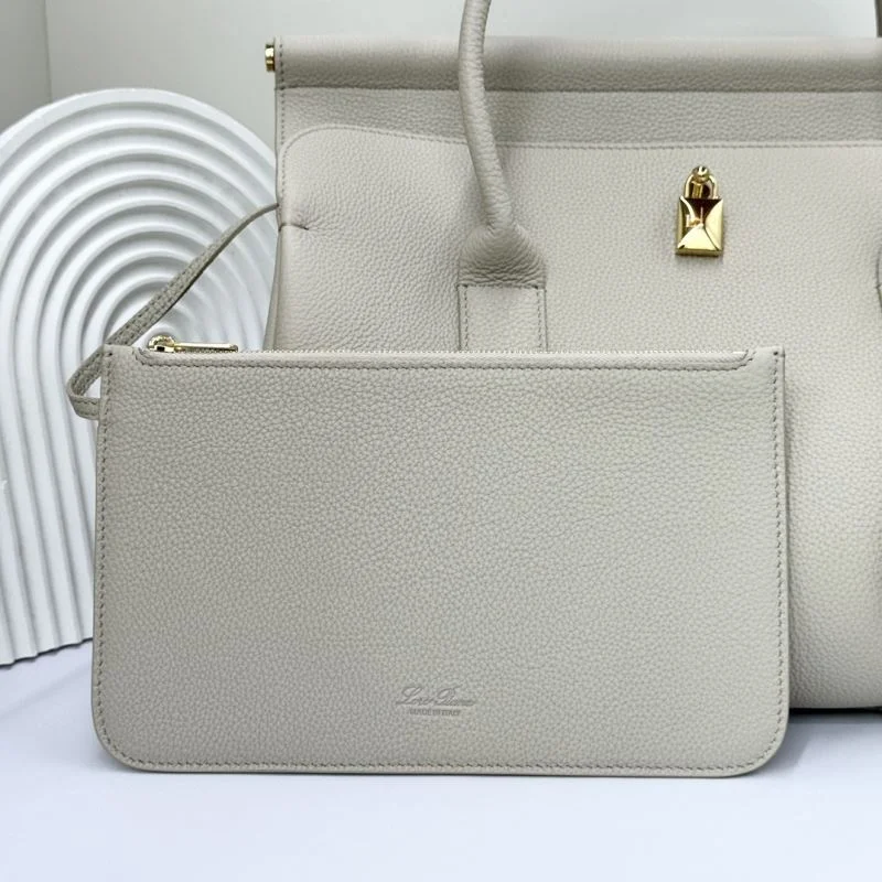 Bargain Loro Piana Top Handle Bags