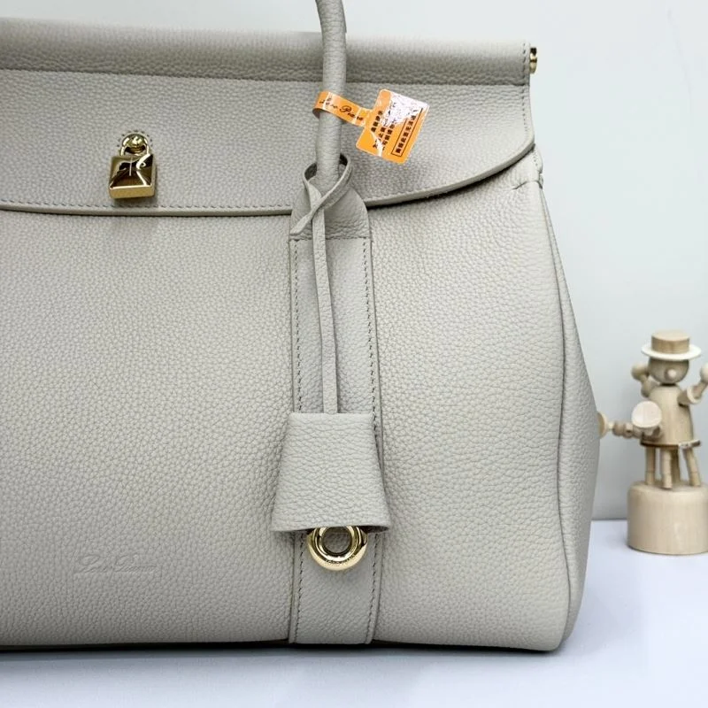 Bargain Loro Piana Top Handle Bags