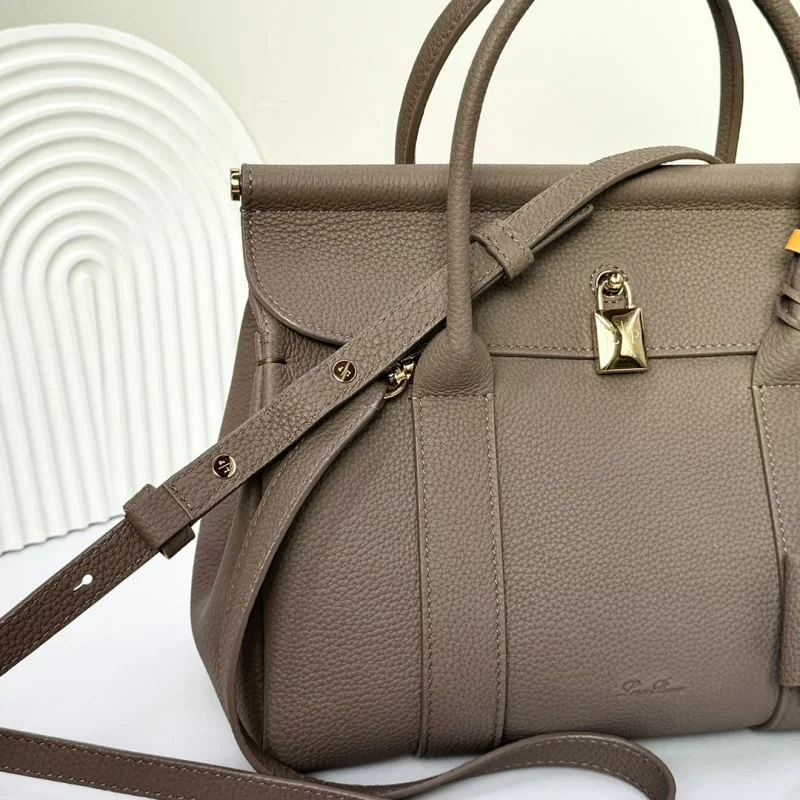 Legit Loro Piana Top Handle Bags