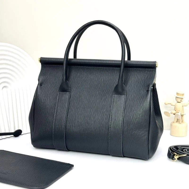 Brand-authenticated Loro Piana Top Handle Bags
