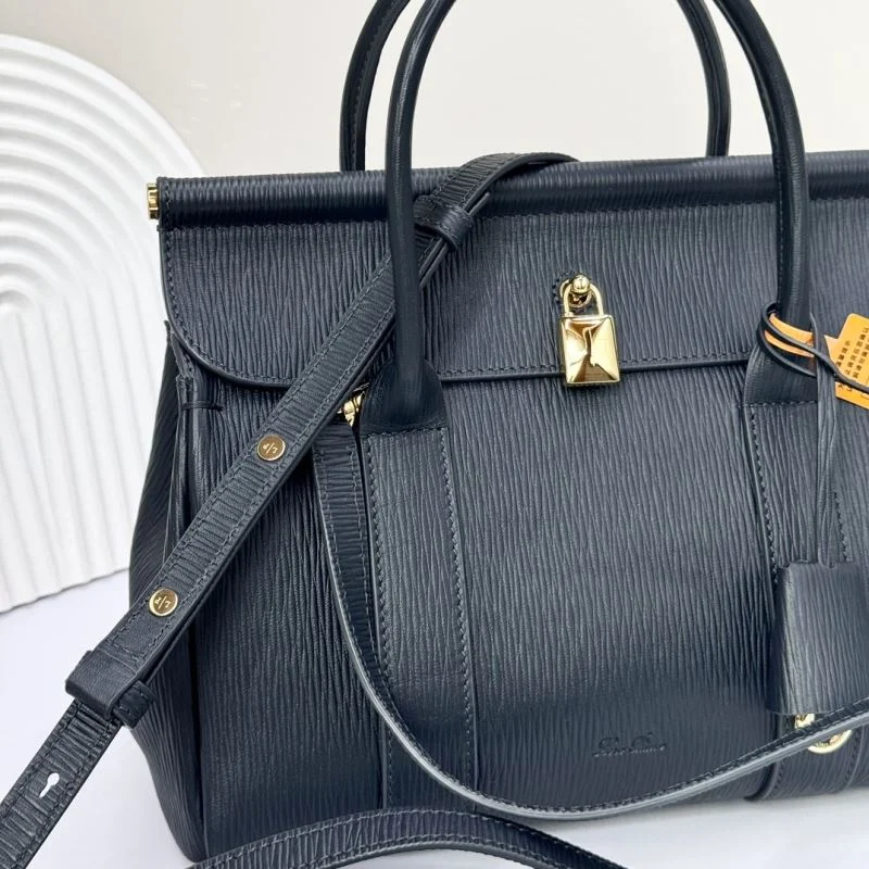 Brand-authenticated Loro Piana Top Handle Bags