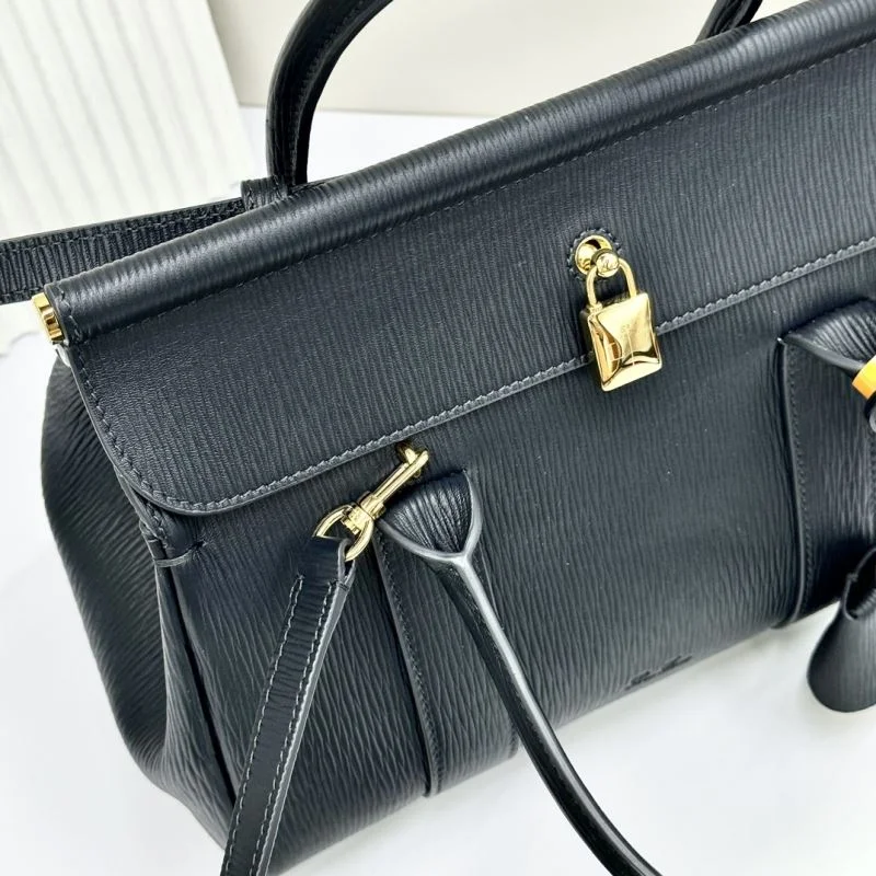 Brand-authenticated Loro Piana Top Handle Bags