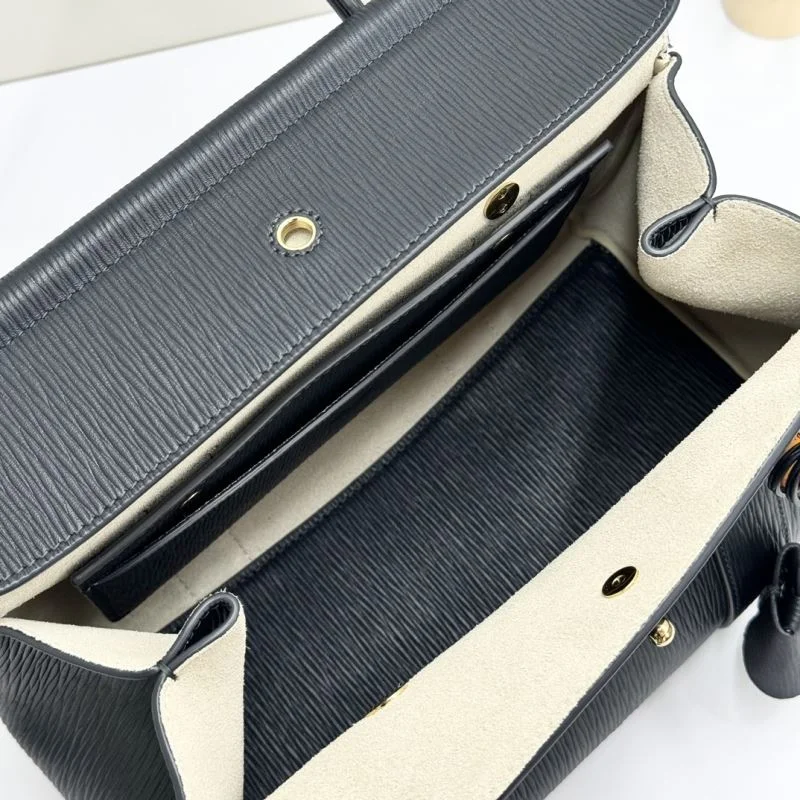 Brand-authenticated Loro Piana Top Handle Bags