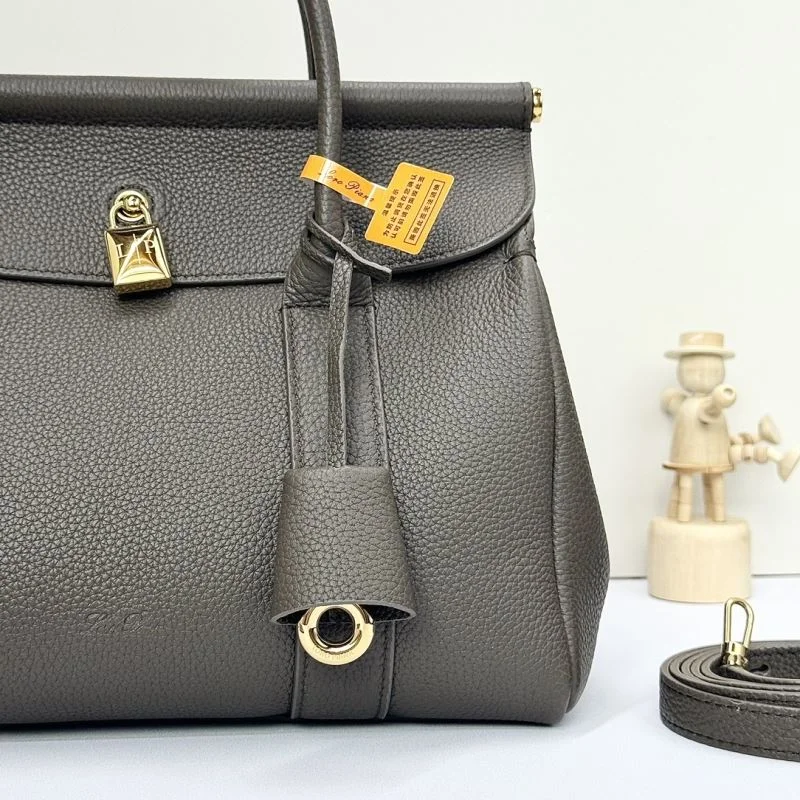Brand-original Loro Piana Top Handle Bags