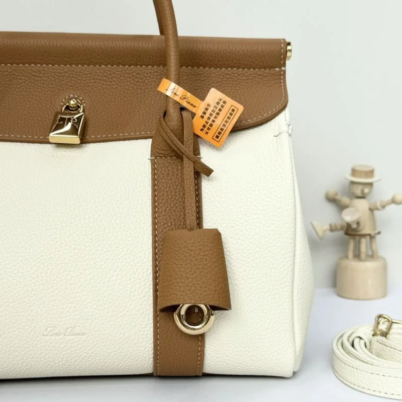 Genuine Loro Piana Top Handle Bags