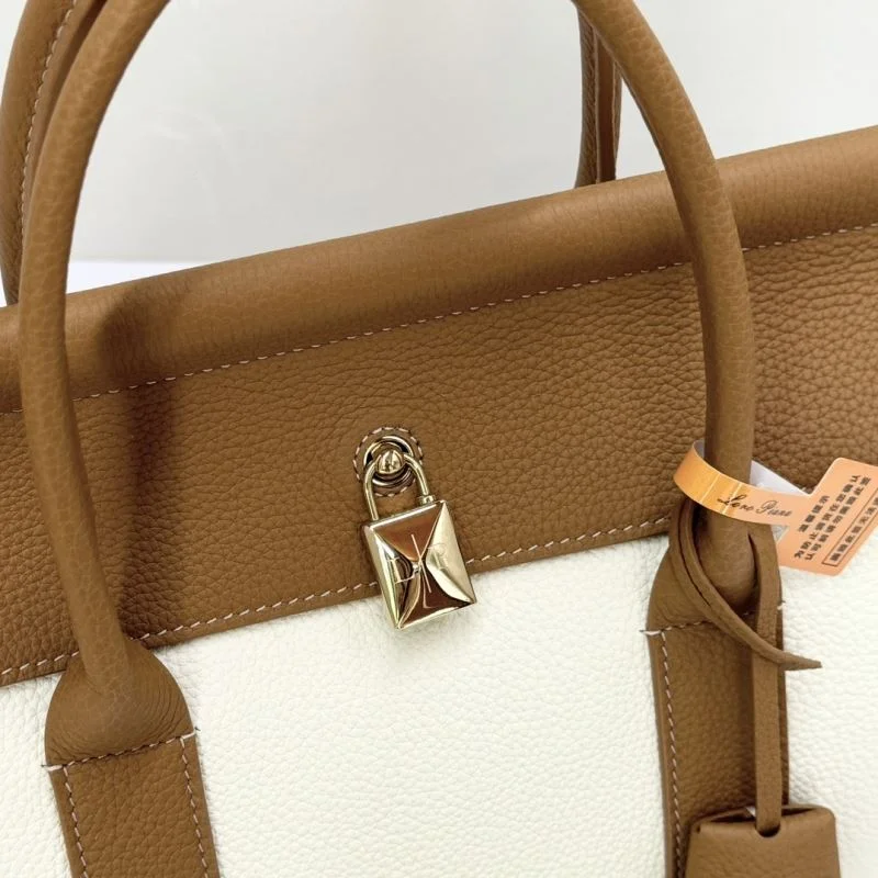 Genuine Loro Piana Top Handle Bags