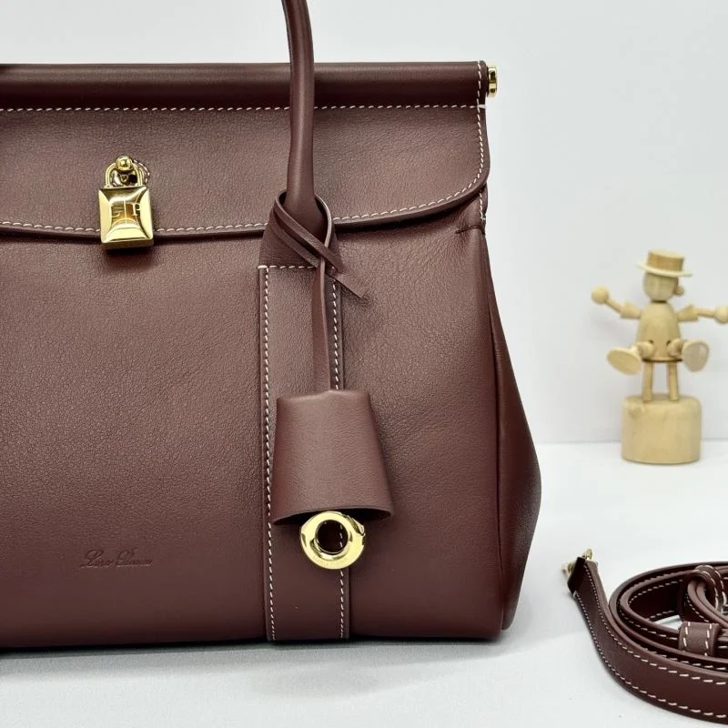 Real Loro Piana Top Handle Bags