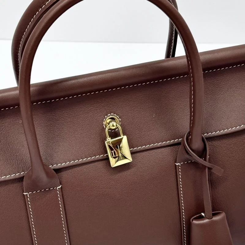 Real Loro Piana Top Handle Bags