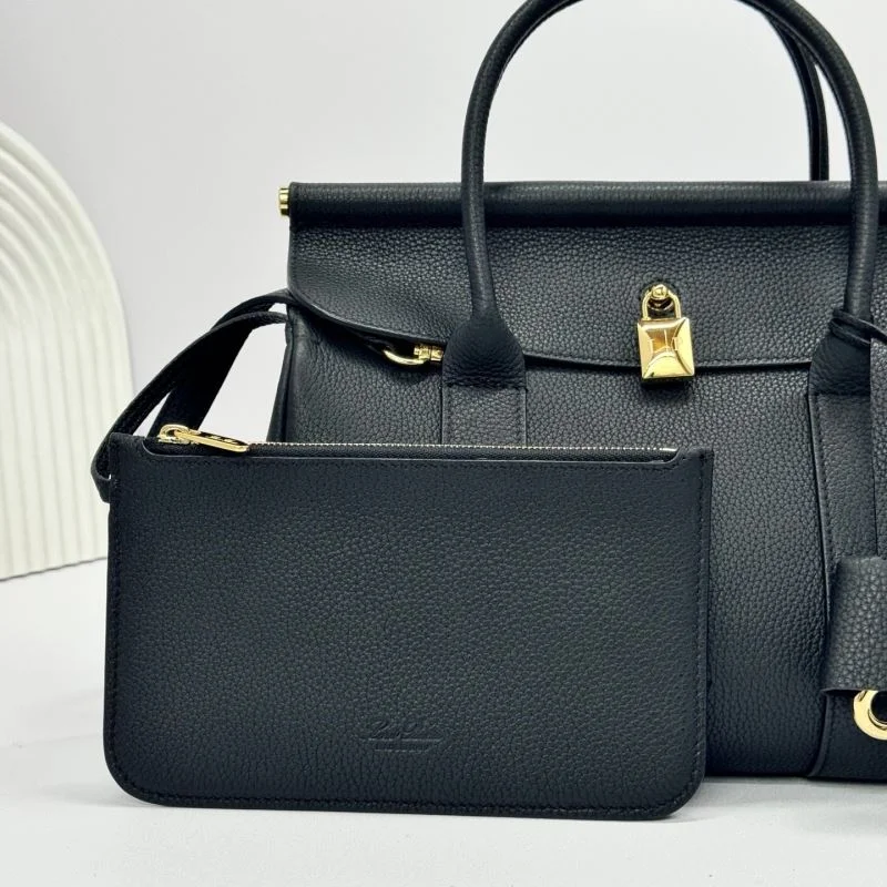 Value-priced Loro Piana Top Handle Bags