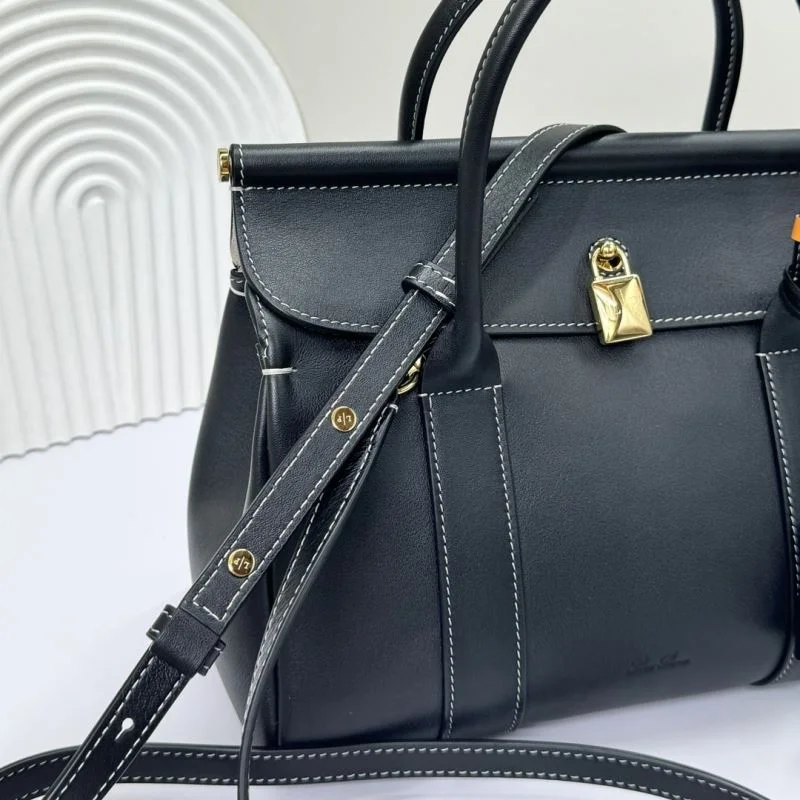 Official Loro Piana Top Handle Bags