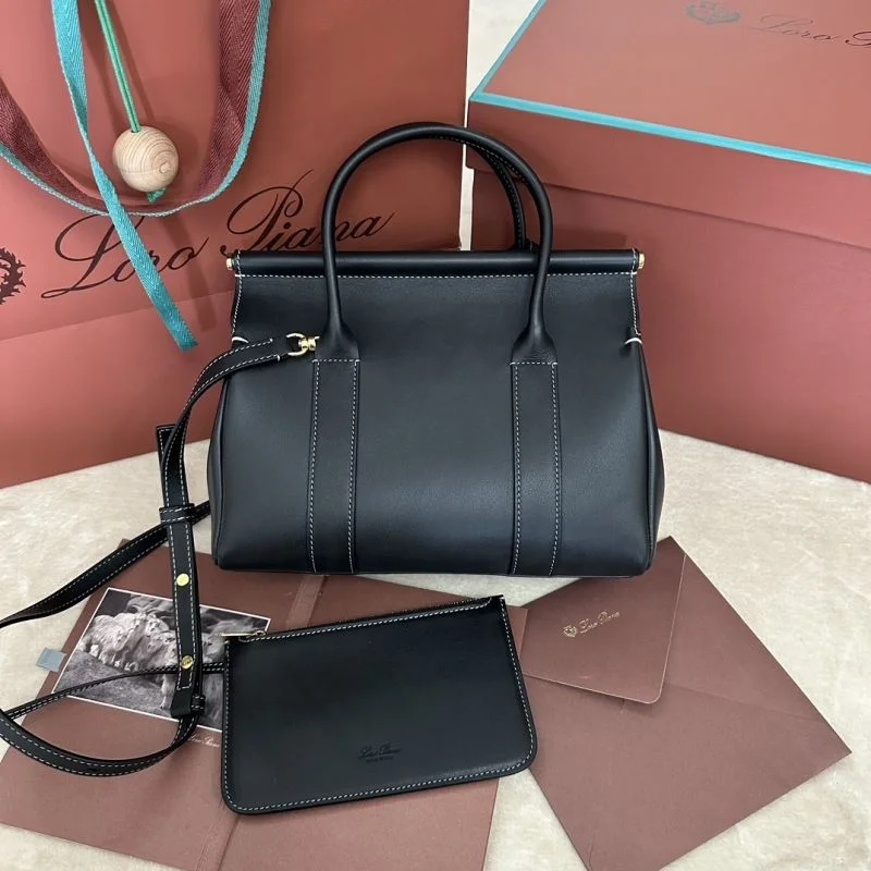 Affordable Loro Piana Top Handle Bags
