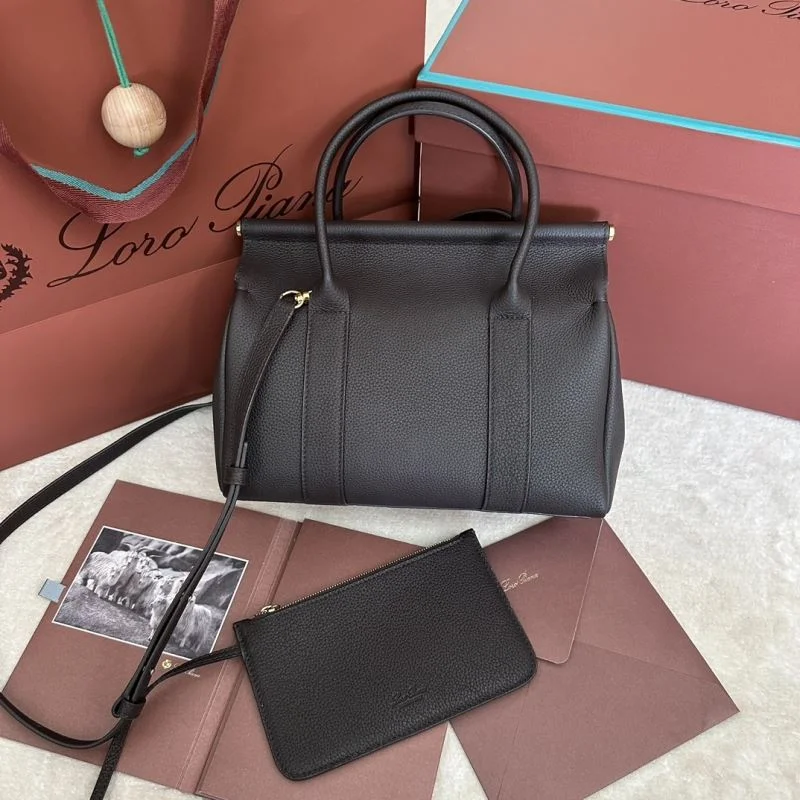 Official Loro Piana Top Handle Bags
