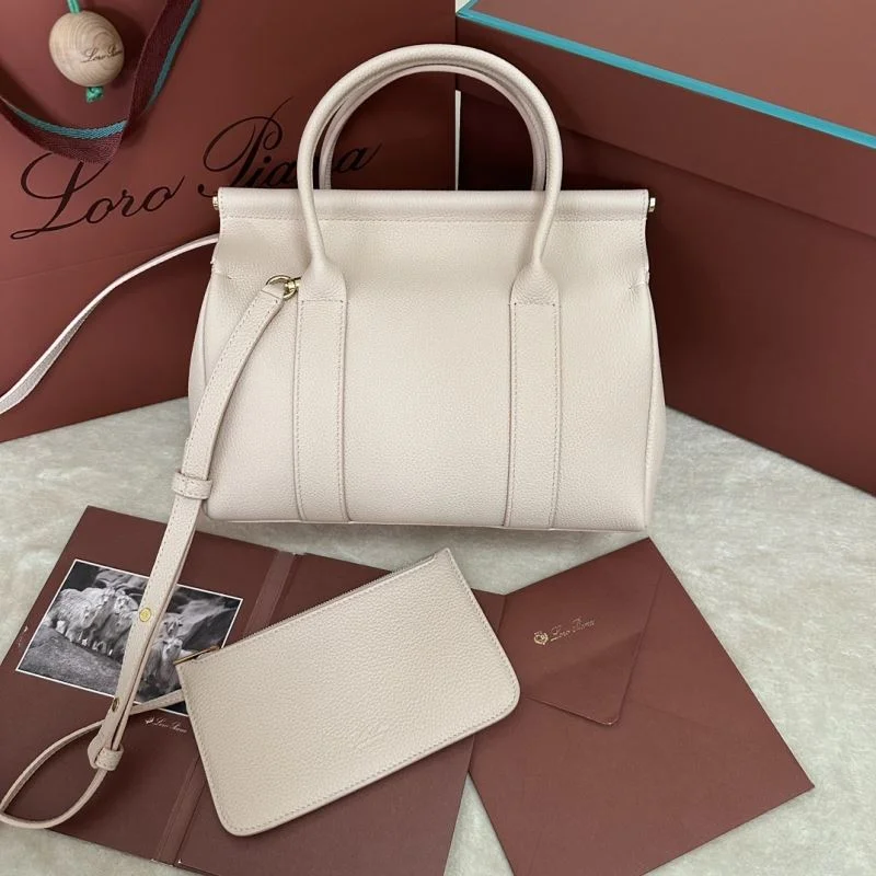 Legit Loro Piana Top Handle Bags