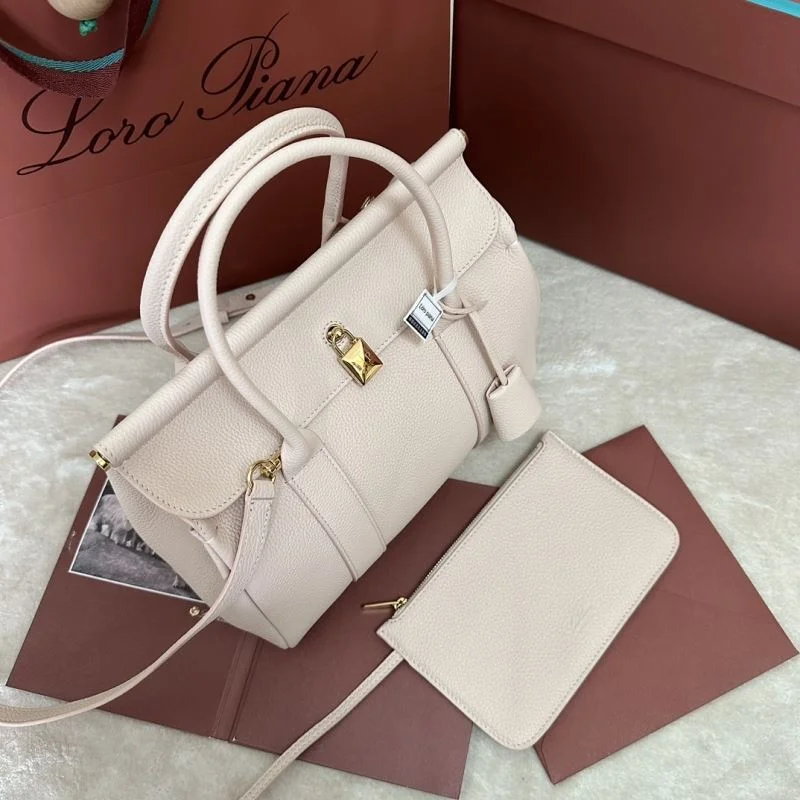 Legit Loro Piana Top Handle Bags