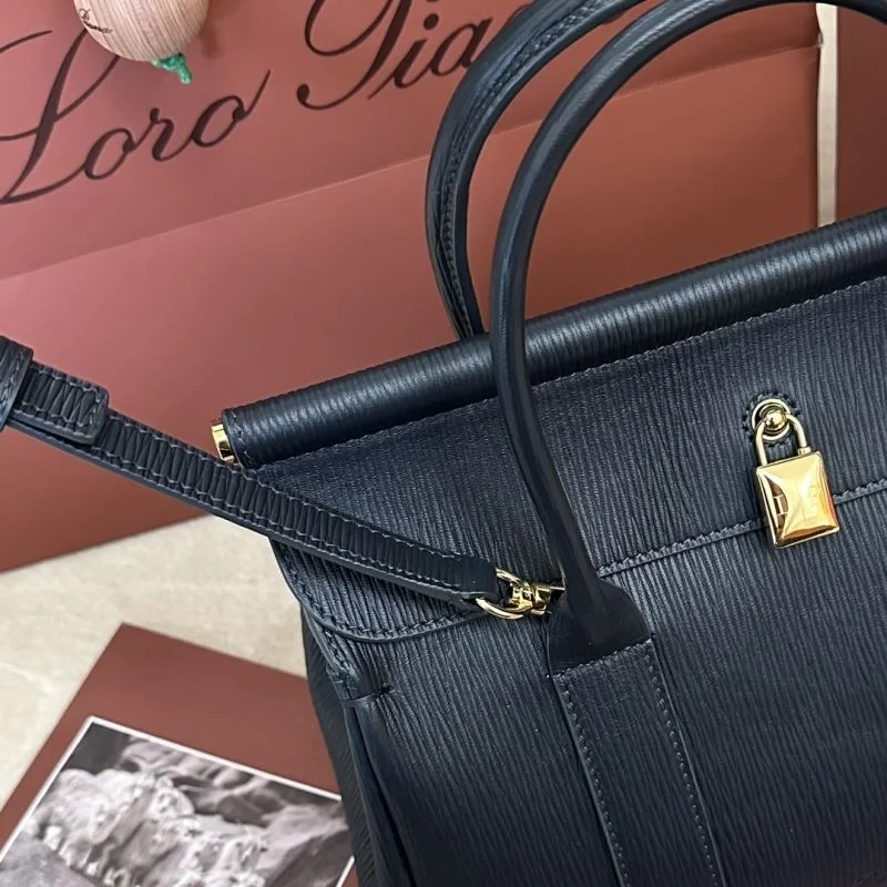 Genuine Loro Piana Top Handle Bags