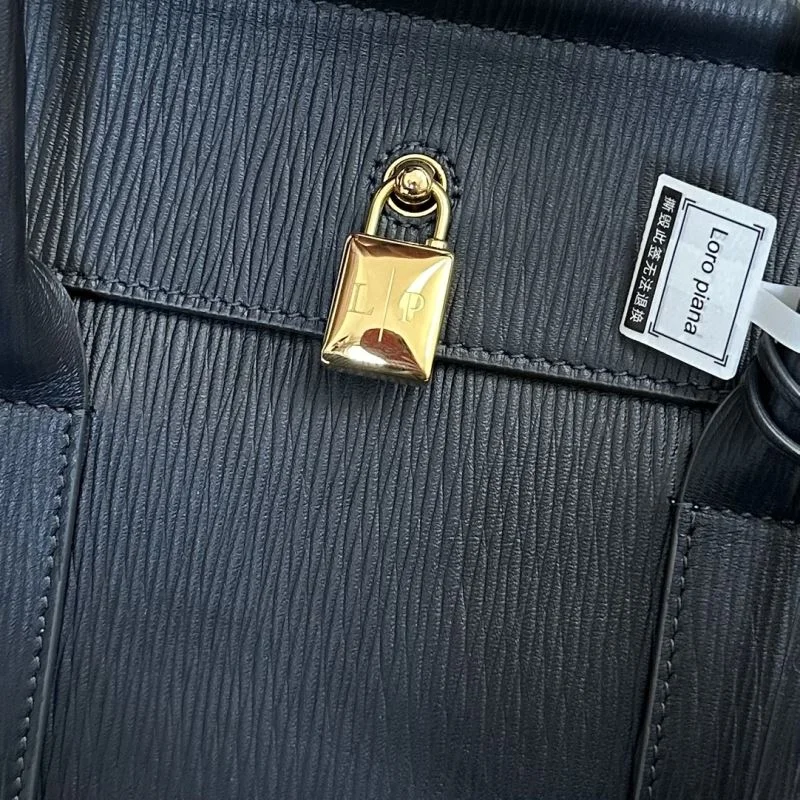 Genuine Loro Piana Top Handle Bags