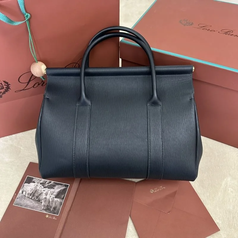 Discounted Loro Piana Top Handle Bags