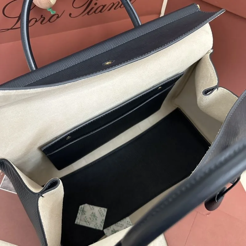 Discounted Loro Piana Top Handle Bags