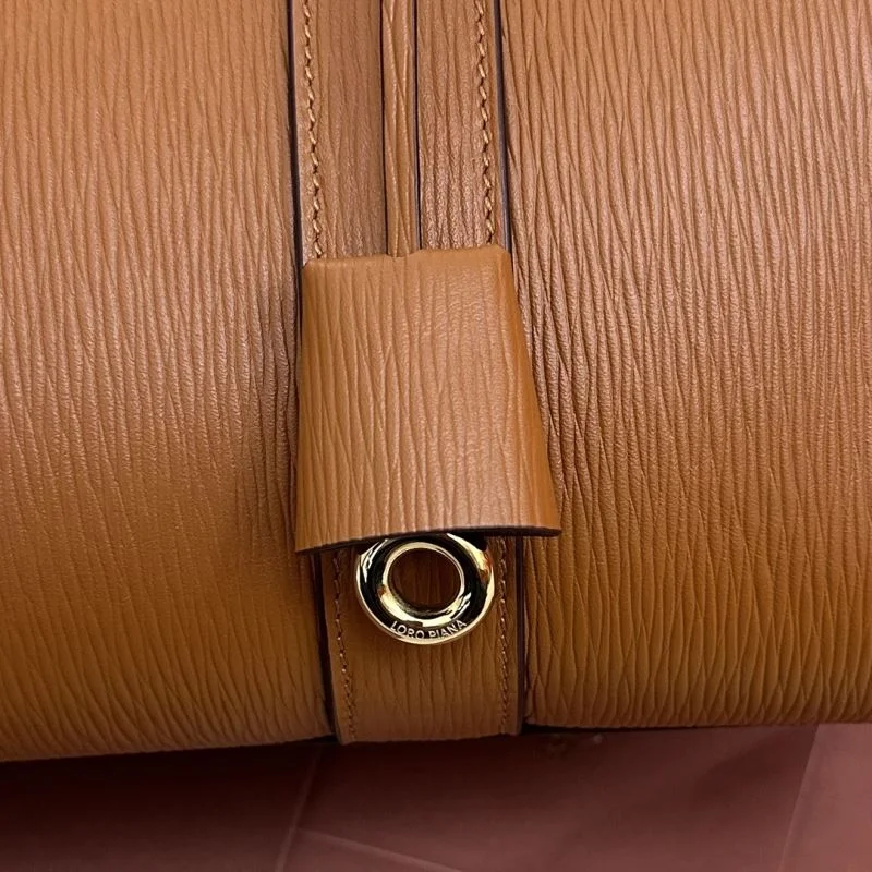Genuine Loro Piana Top Handle Bags