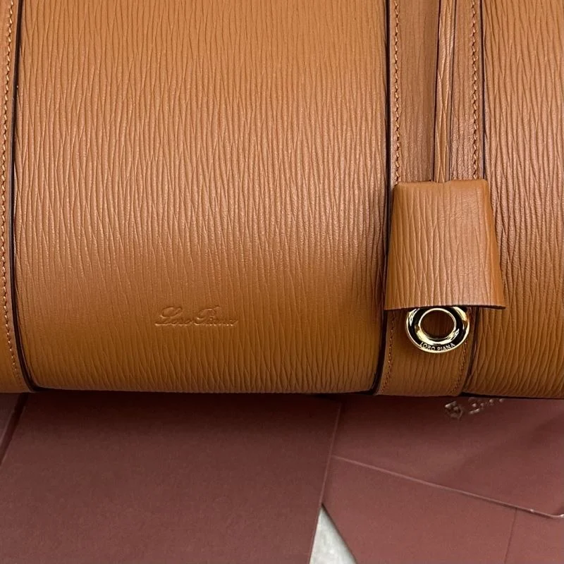 Genuine Loro Piana Top Handle Bags