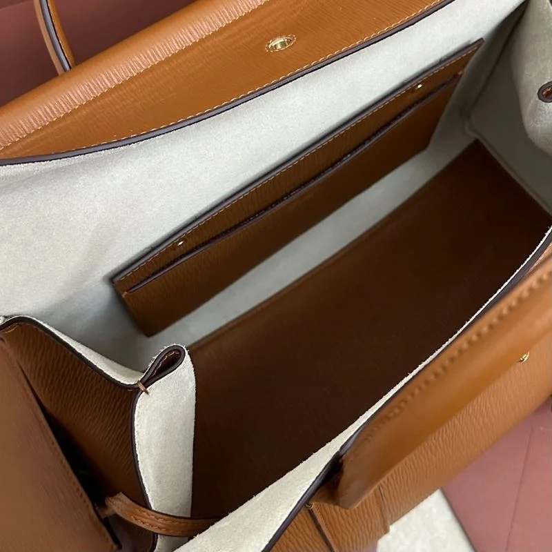Genuine Loro Piana Top Handle Bags