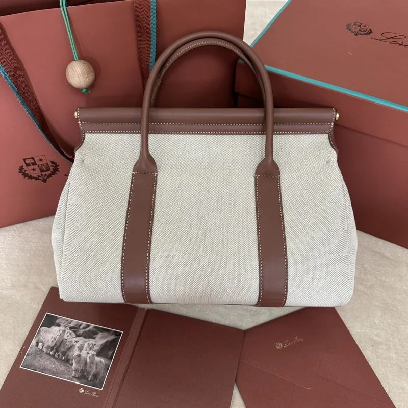 Official Loro Piana Top Handle Bags