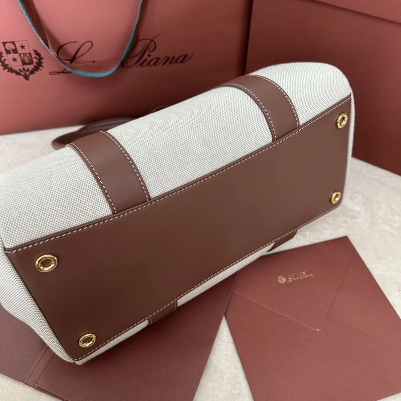 Official Loro Piana Top Handle Bags