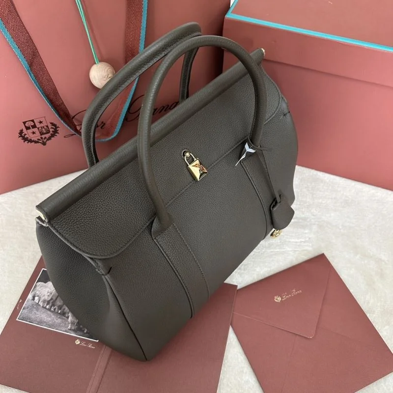 Value-priced Loro Piana Top Handle Bags