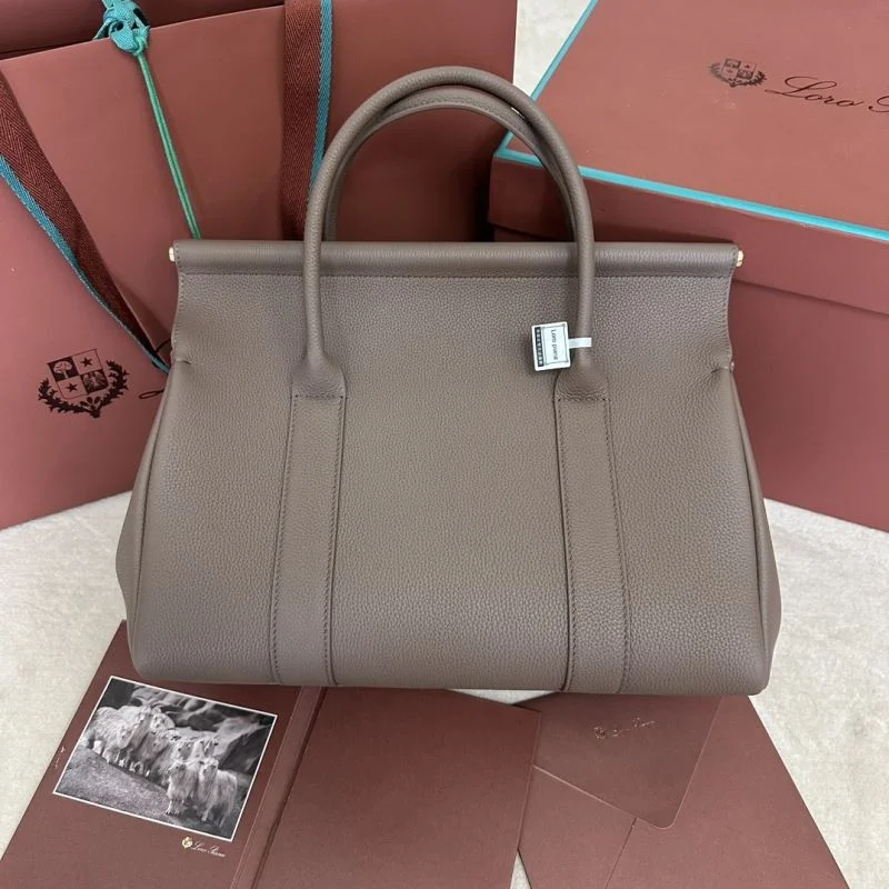 Official Loro Piana Top Handle Bags