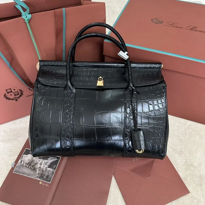 Loro Piana Top Handle Bags