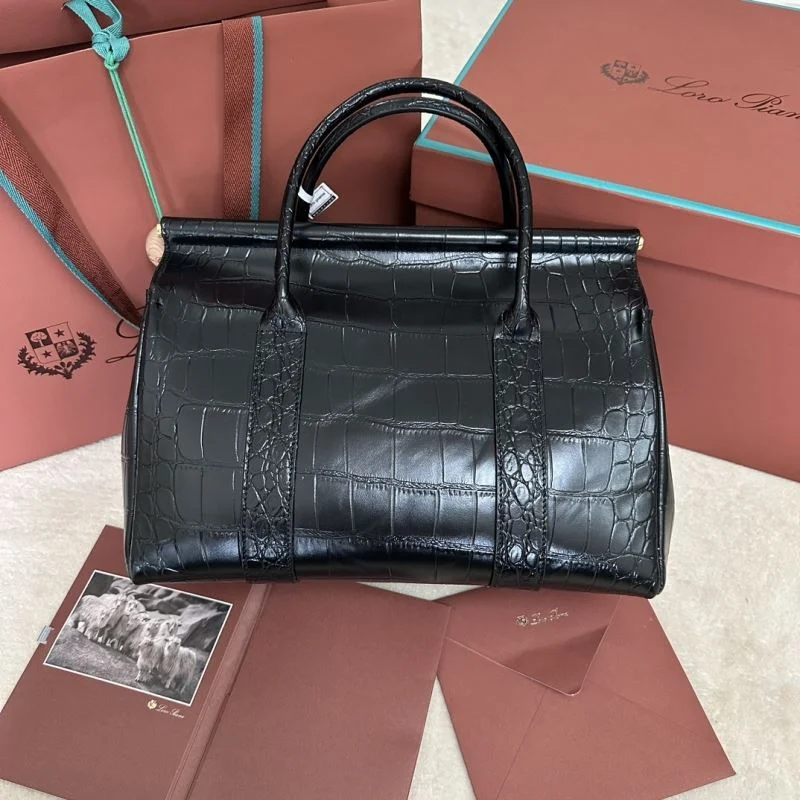 Economical Loro Piana Top Handle Bags