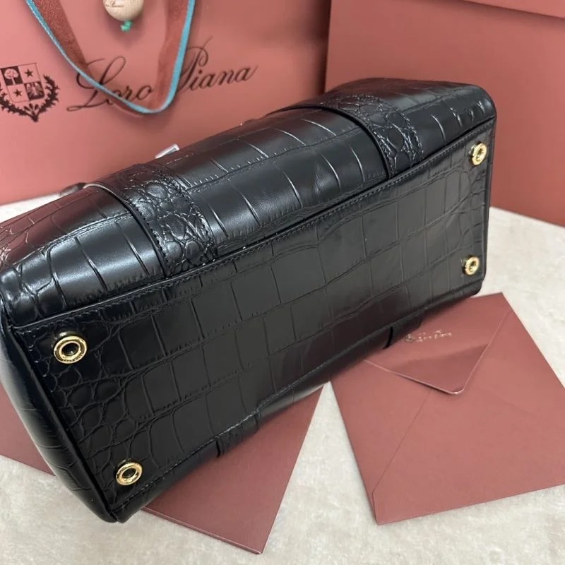 Economical Loro Piana Top Handle Bags