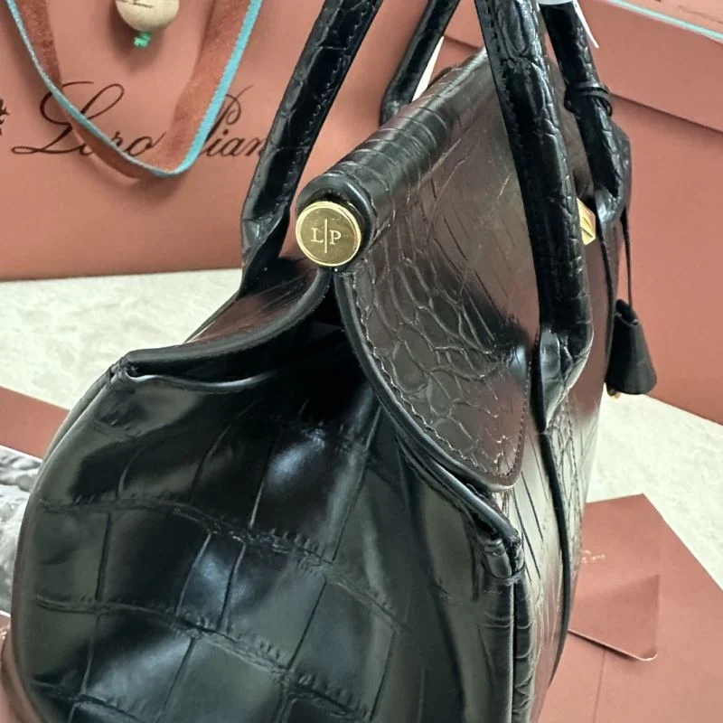 Economical Loro Piana Top Handle Bags
