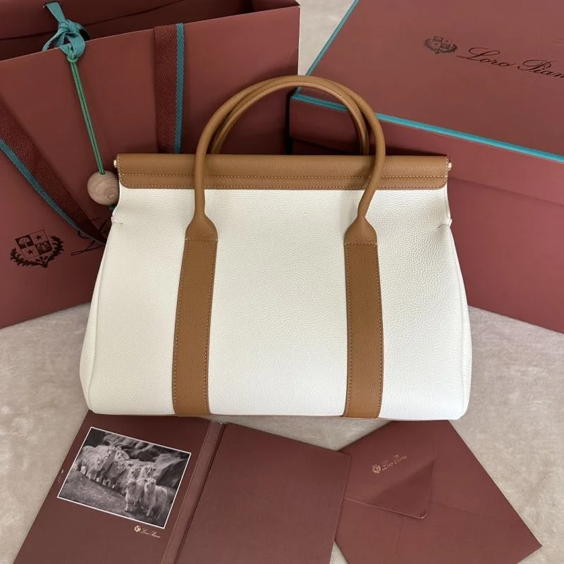 Affordable Loro Piana Top Handle Bags