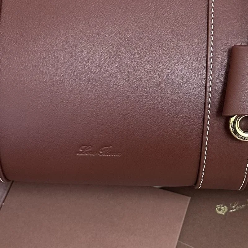 Genuine Loro Piana Top Handle Bags