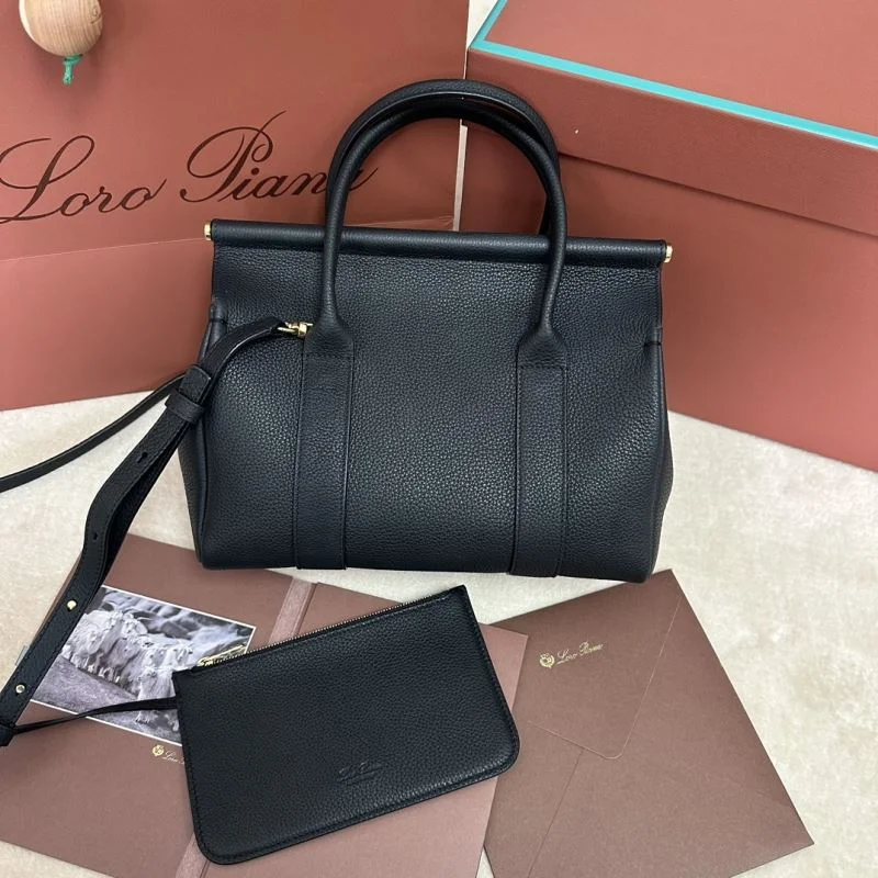 Authentic Loro Piana Top Handle Bags