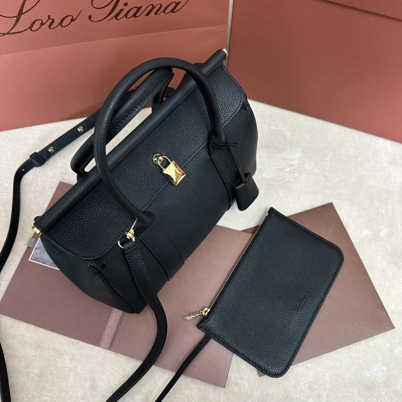 Authentic Loro Piana Top Handle Bags