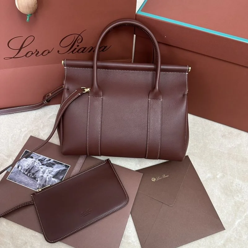 Official Loro Piana Top Handle Bags